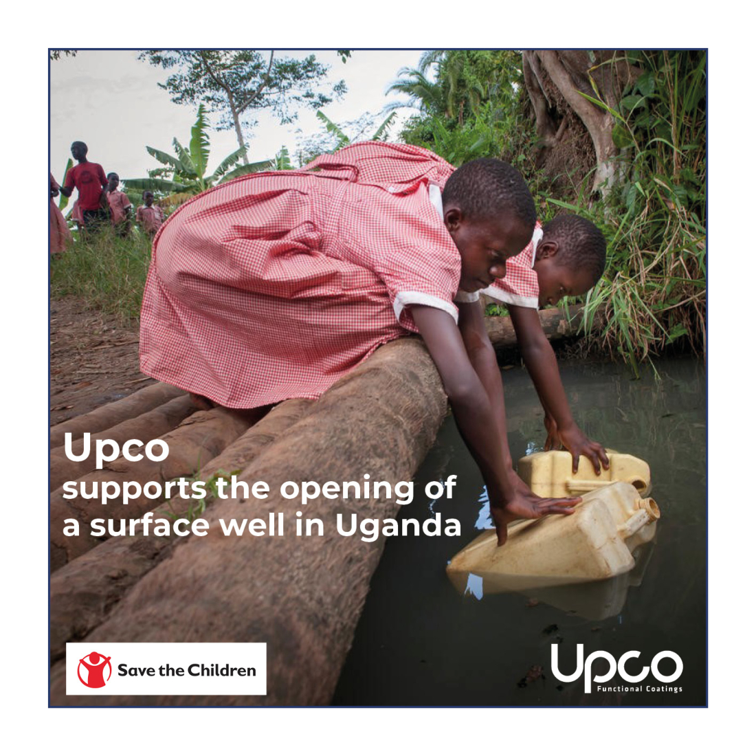 Upco sostiene l'apertura di un pozzo di superficie in Uganda - Upco